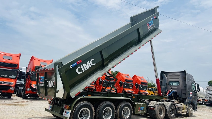 Sơ mi rơ moóc Ben CIMC 25 khối